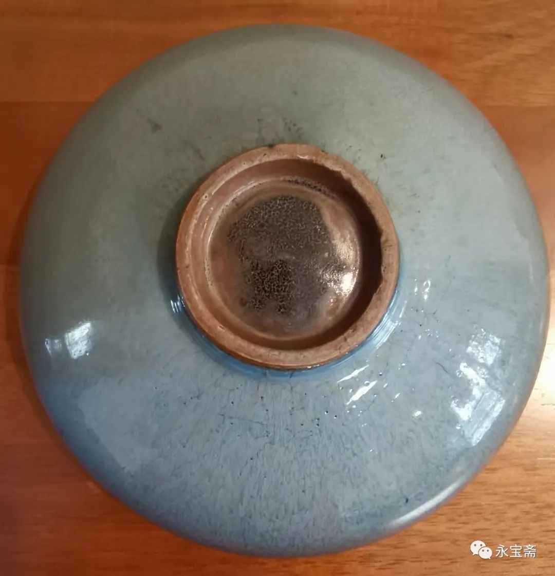 Yuan Jun kiln blue-glazed red-spotted bowl - iMedia
