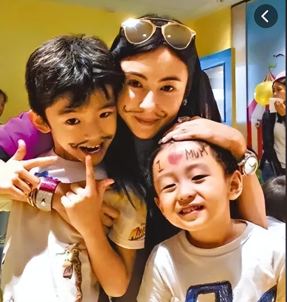 Cecilia Cheung celebrates the birthday of the eldest son. At the age of ...