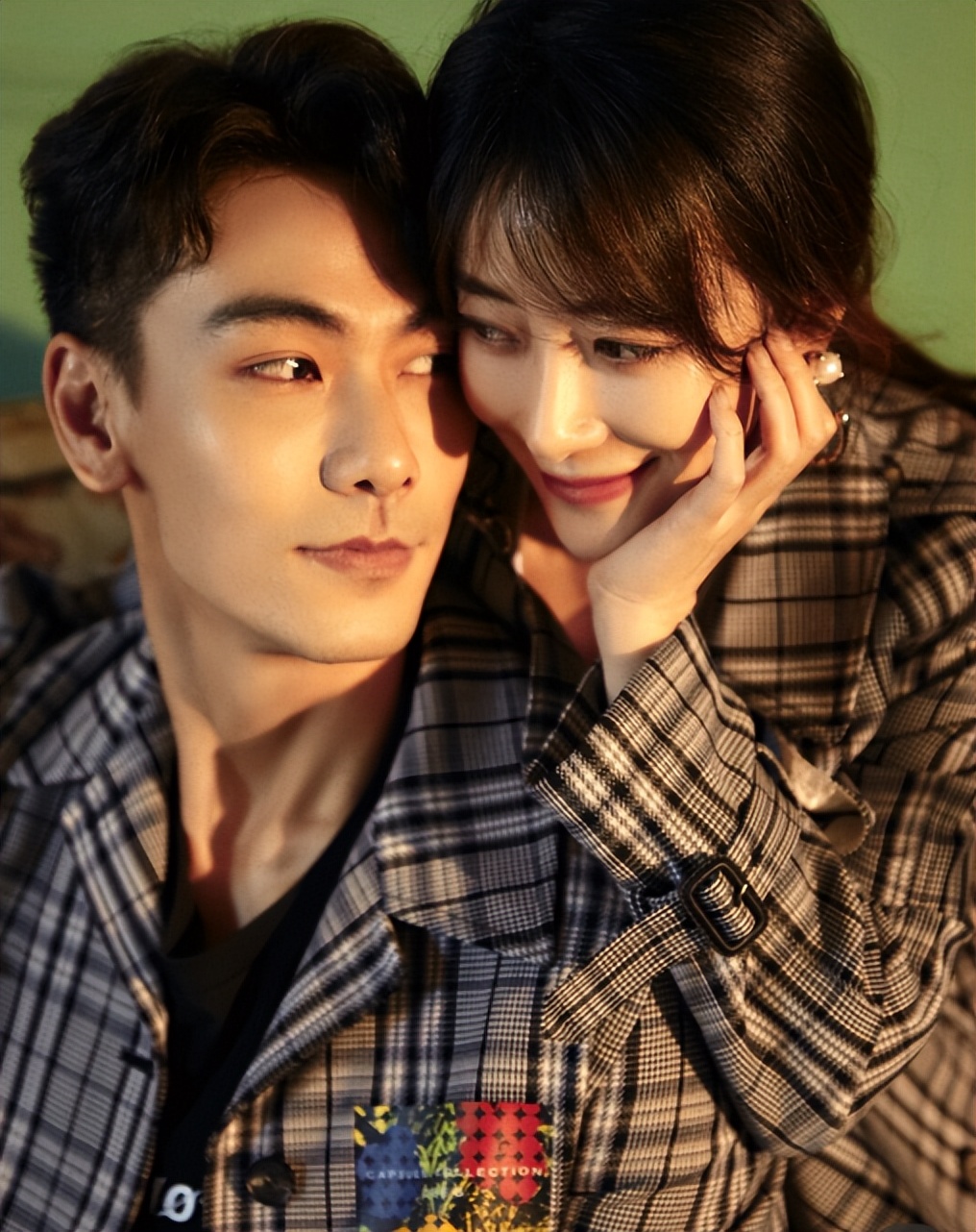 The most beautiful woman ever matches Chen Zihan!It's a pity that it ...