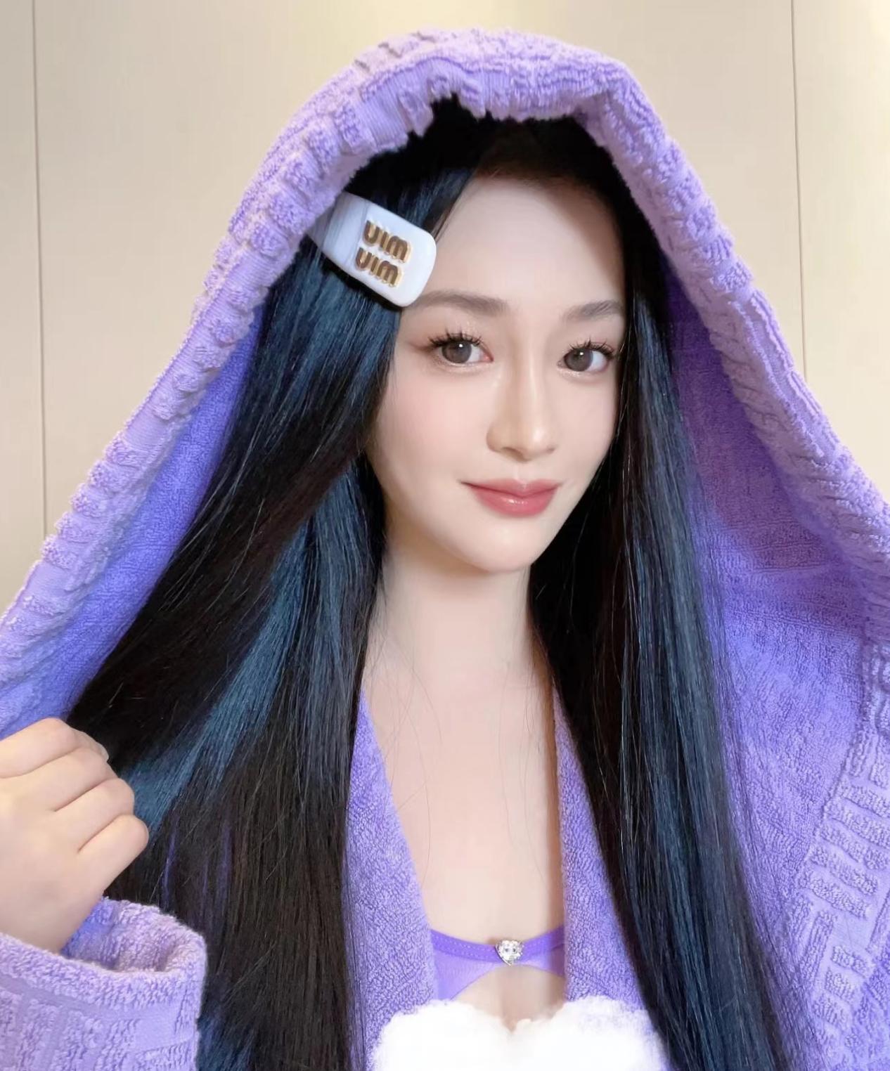 Actress Chen Yulin rarely posted beautiful photos after being released ...