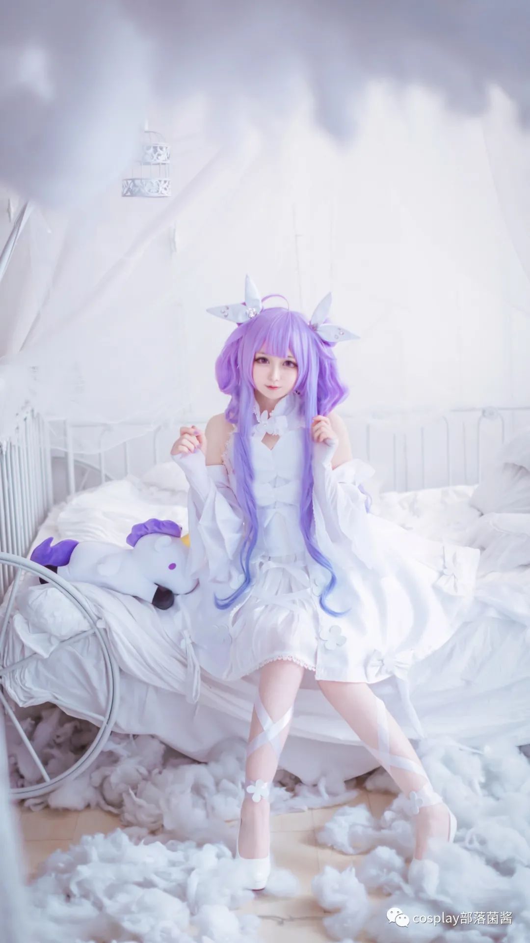 cos: Azur Lane is beautiful and pure unicorn cos feature film @Sayako ...