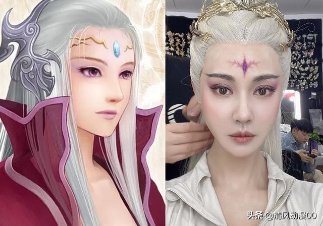 "Four Swordsman" drama version of Chanyou modeling, once played Jiang ...