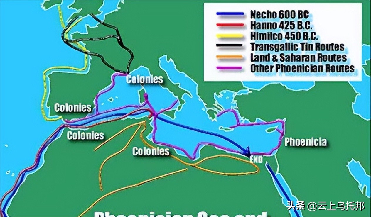 How did the Phoenicians go from their origins in ancient times to their ...