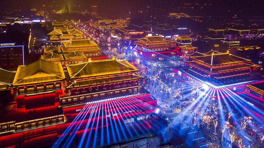 Xi'an Datang Everbright City is on fire again! "The Tang Dynasty Secret ...
