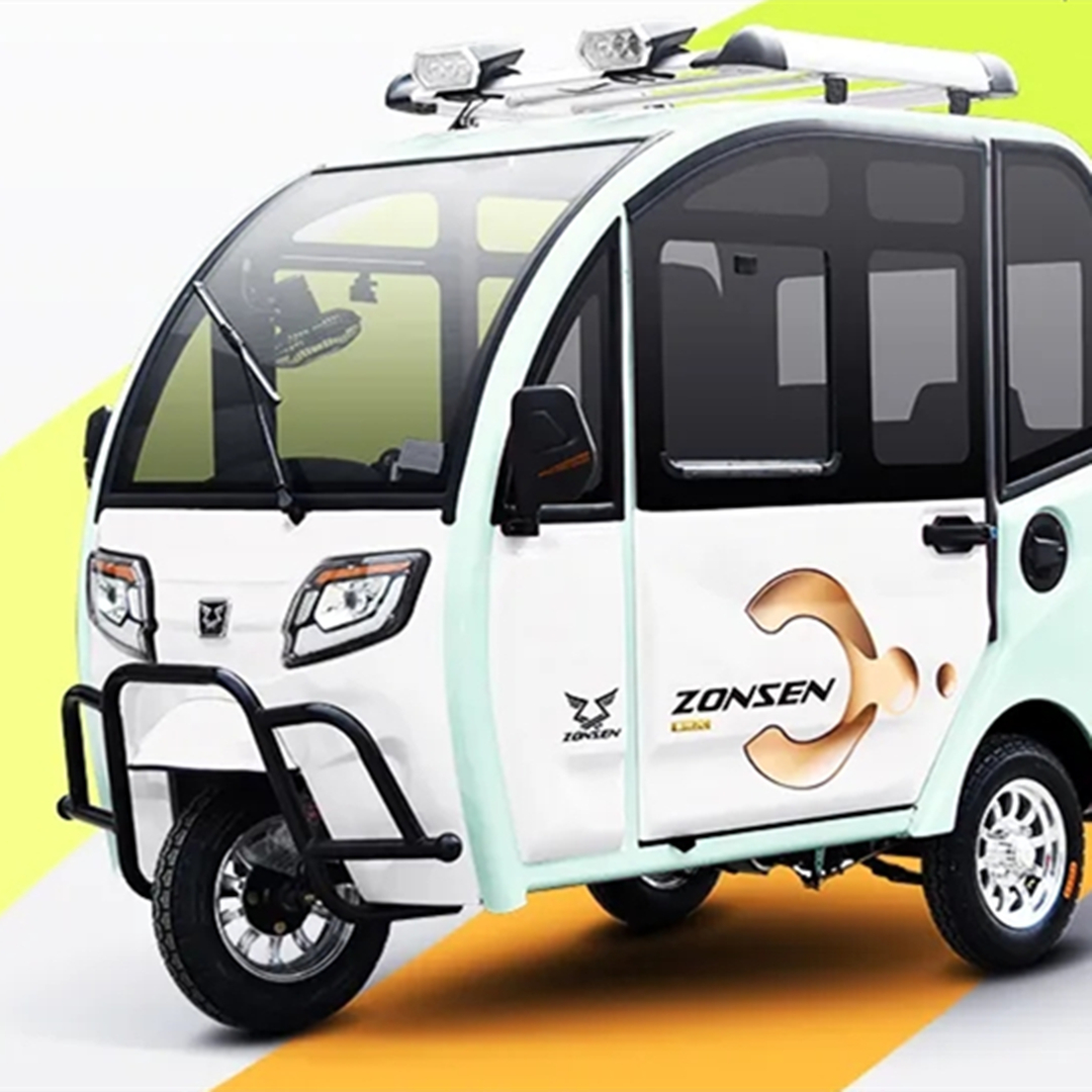 Zongshen launched Joy 2C three-wheeled passenger car, 650W motor, two ...