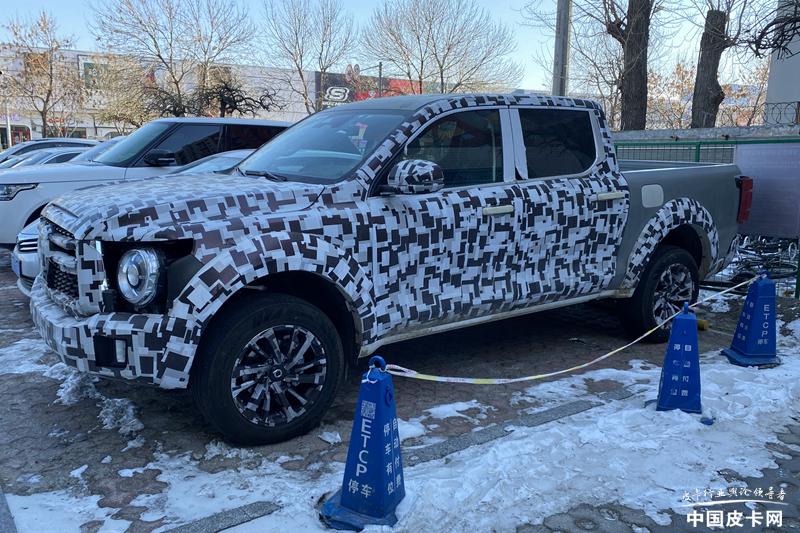The pickup version of the tank 500?Great Wall P05 pickup spy photos exposed - iNEWS