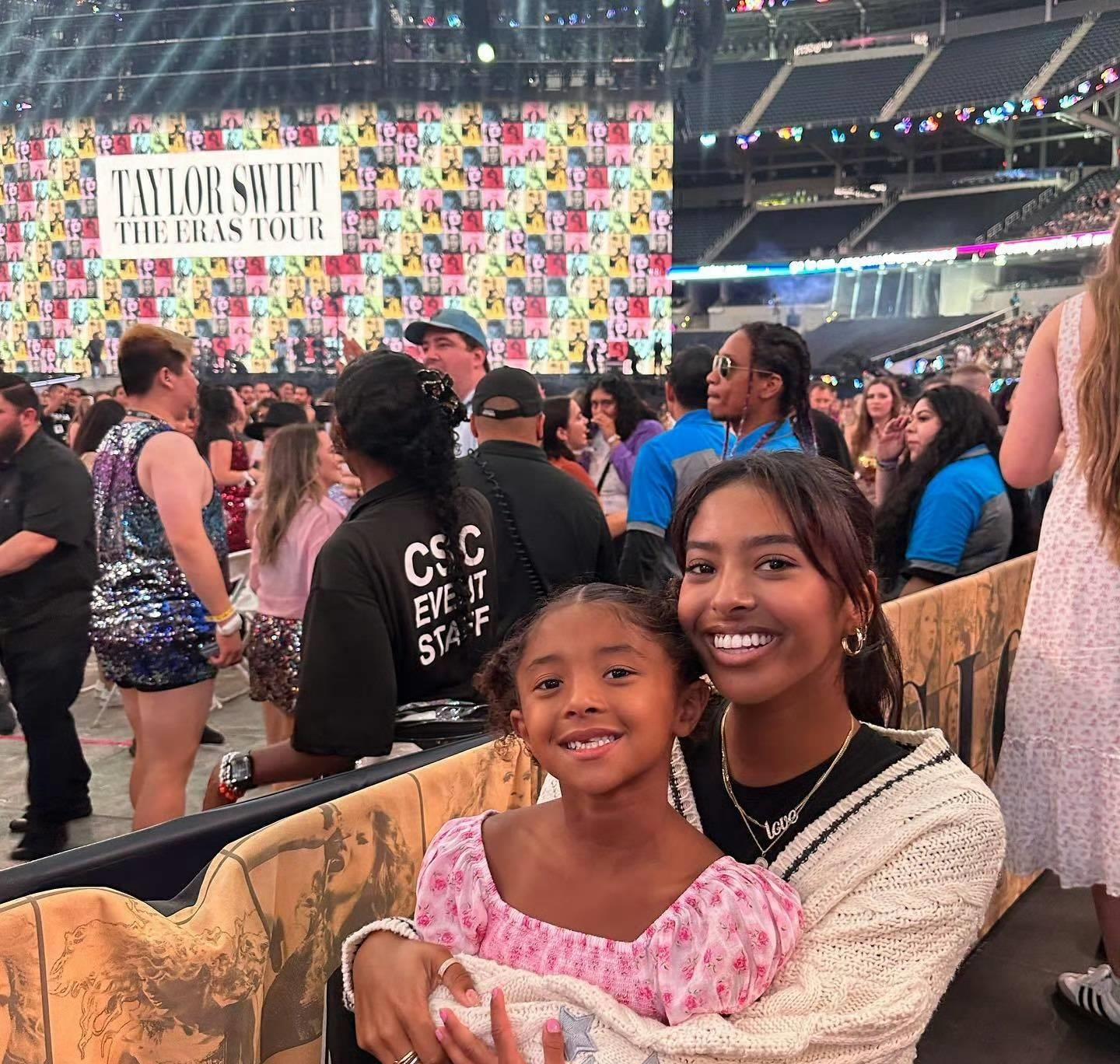 The original Kobe Bryant's eldest daughter took a selfie! Lost dozens ...