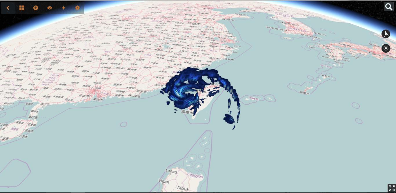 3D virtual earth based on cesium - iNEWS