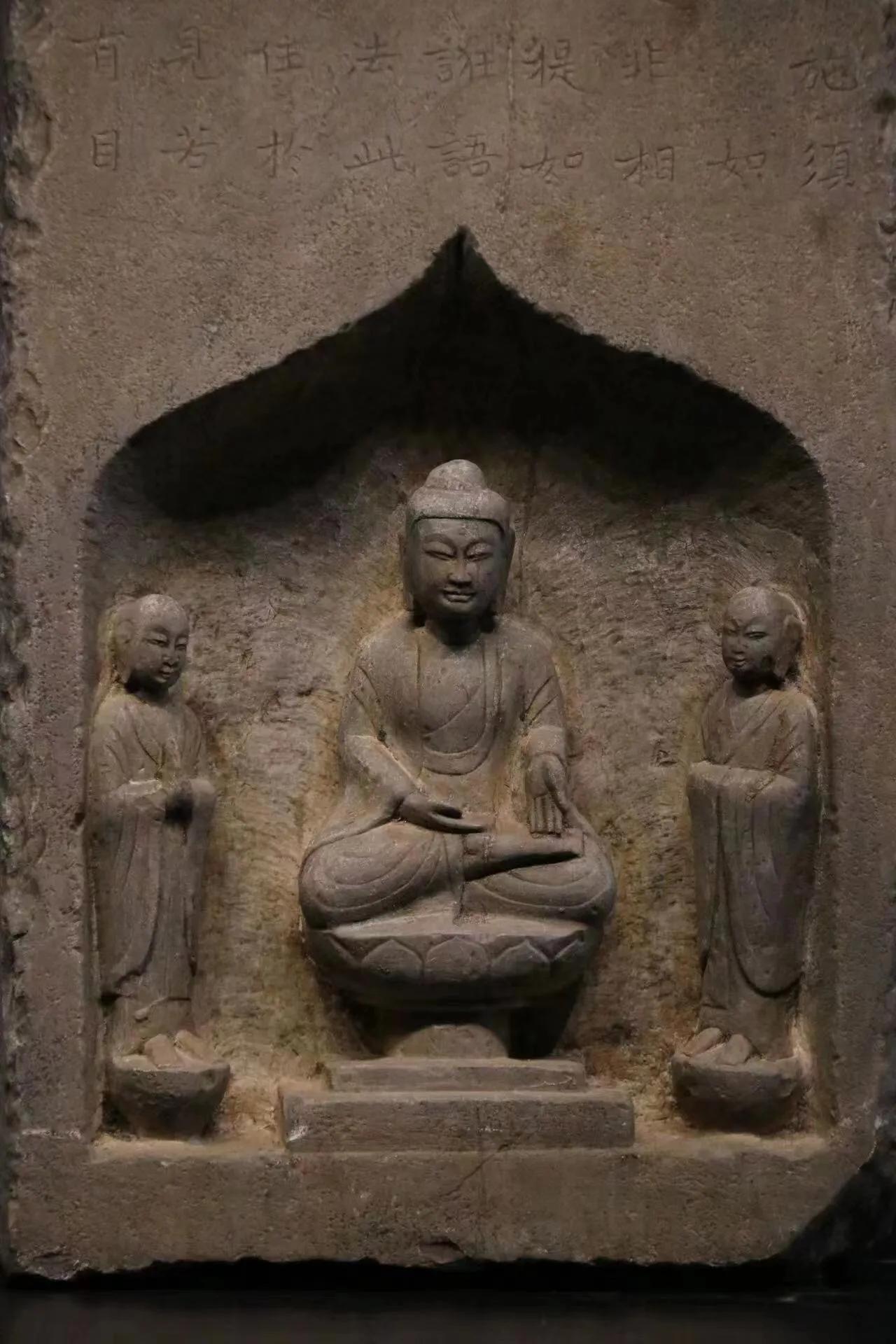 Buddhist pillars, sutras, tower pieces, bluestone Buddha buildings ...