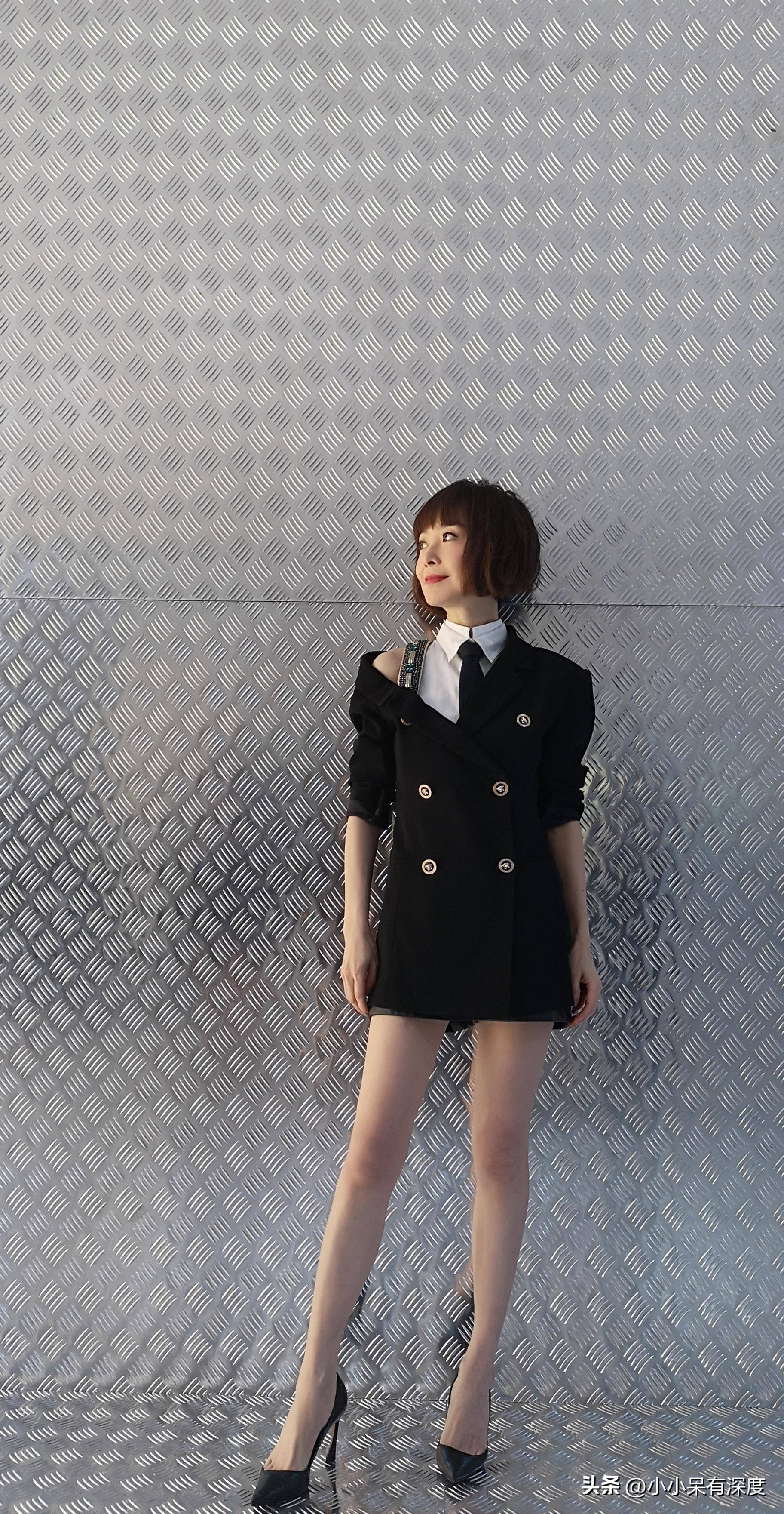 Chen Luyu, with her two husbands, her recent photos have changed too ...