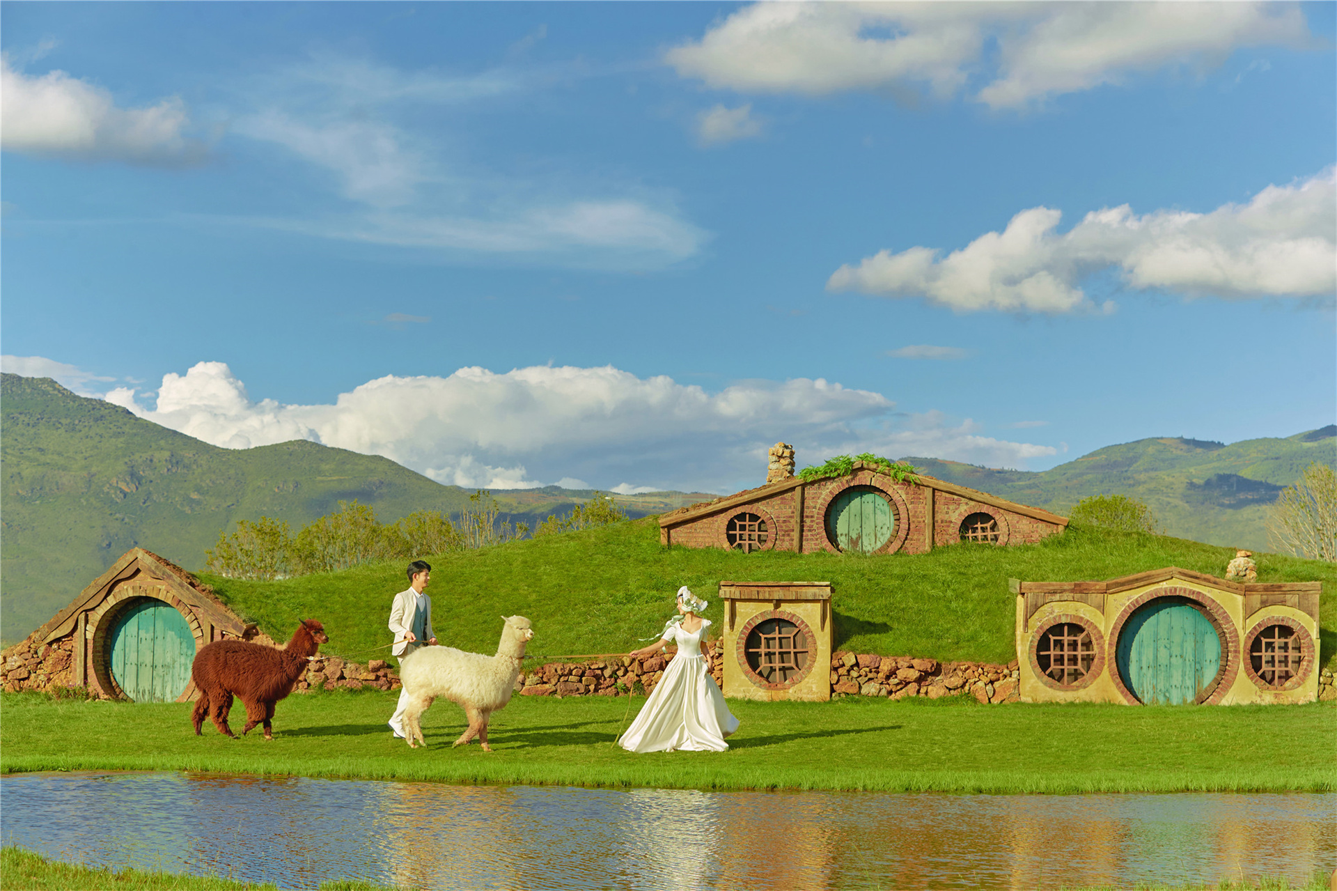 Autumn romance!Dali Brigade's wedding photo shoot style must be taken ...