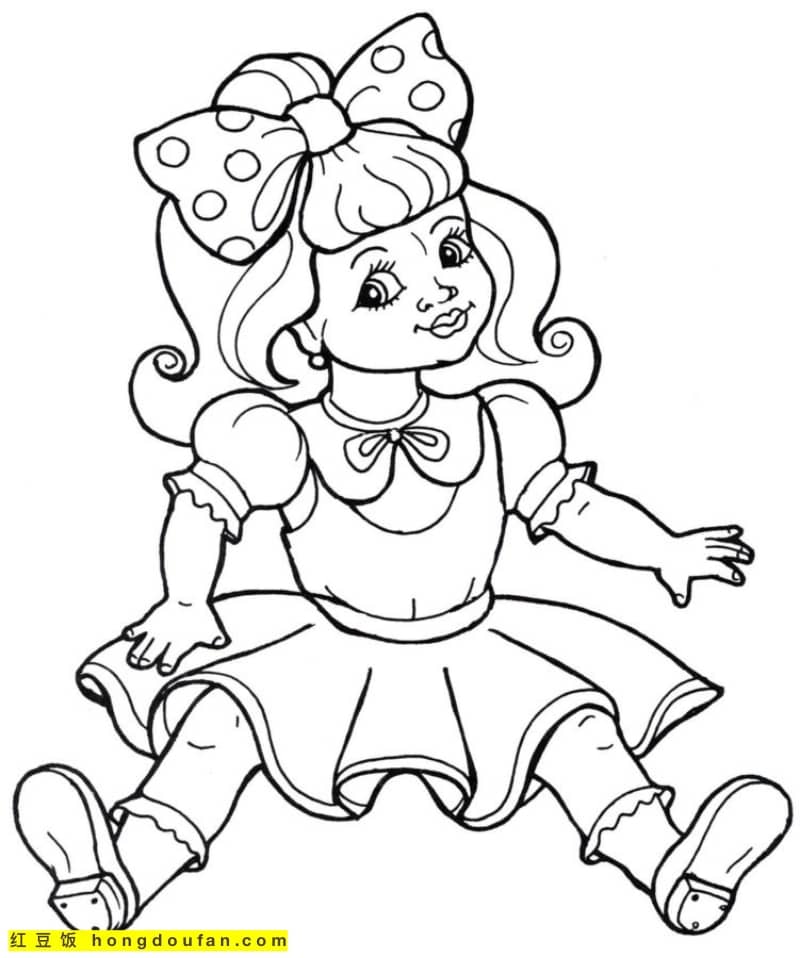 11 Best Coloring Gifts For Girls - Princess Doll Cartoon Coloring Book ...