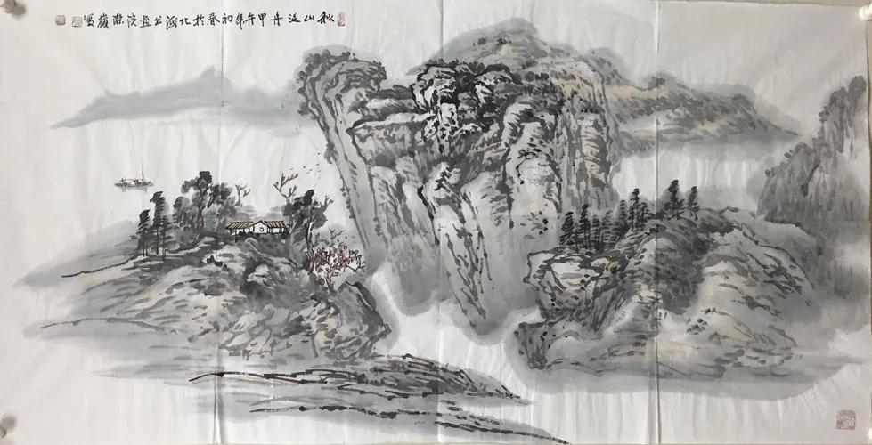 Appreciation of the works of the famous landscape painter Sun Ying - iMedia