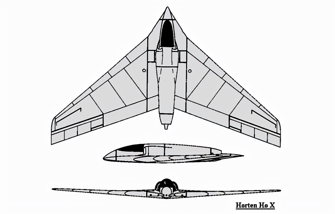 Former German, one of the secret weapons, the Holten 229 bomber - iNEWS