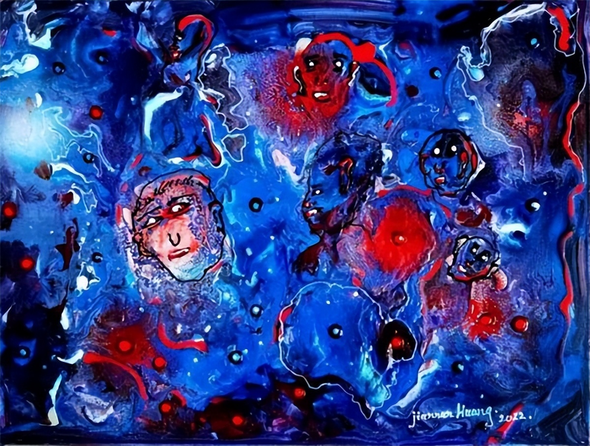 "Contemporary art master" Huang Jiannan who dares to innovate - iNEWS