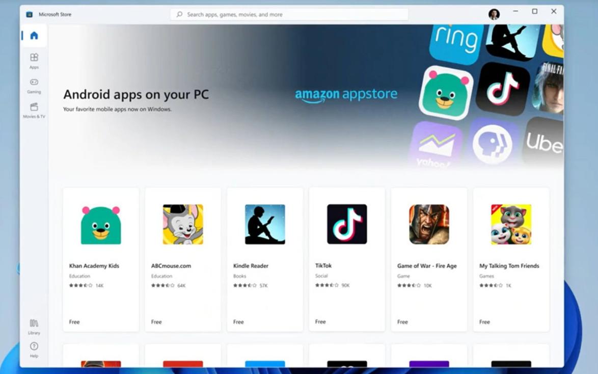 Microsoft Windows 11 Android Subsystem 2203.40000.3.0 Update - iNEWS