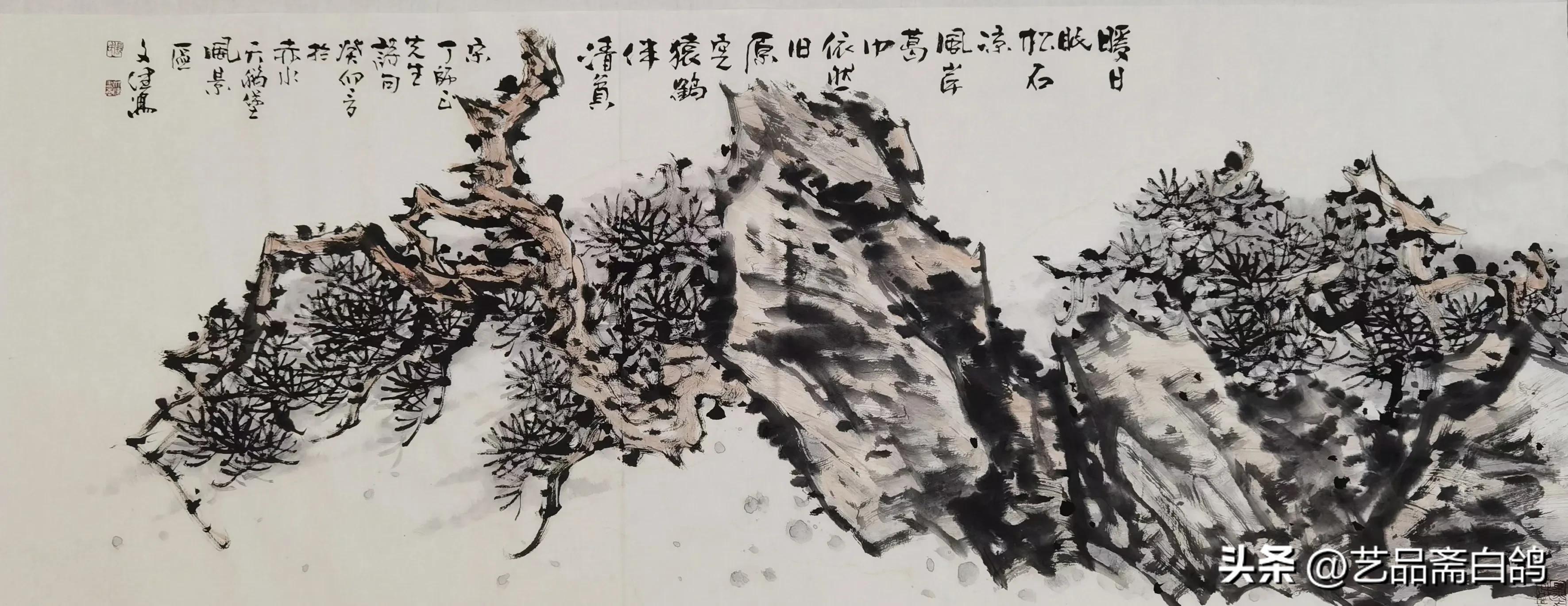 Appreciation of fine paintings by Mr. Zhang Wenjian - iNEWS