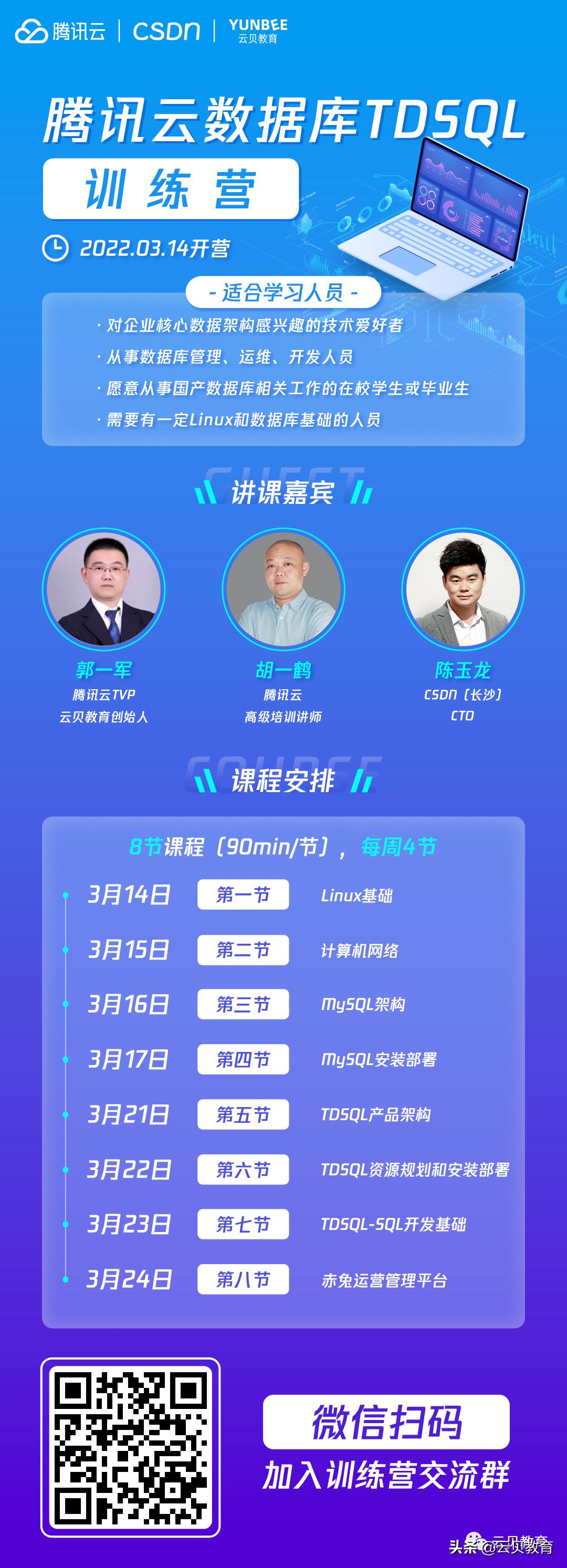 The Learning Database Guide is here!"Tencent Cloud Database TDSQL Engineer Roadmap" has been ...