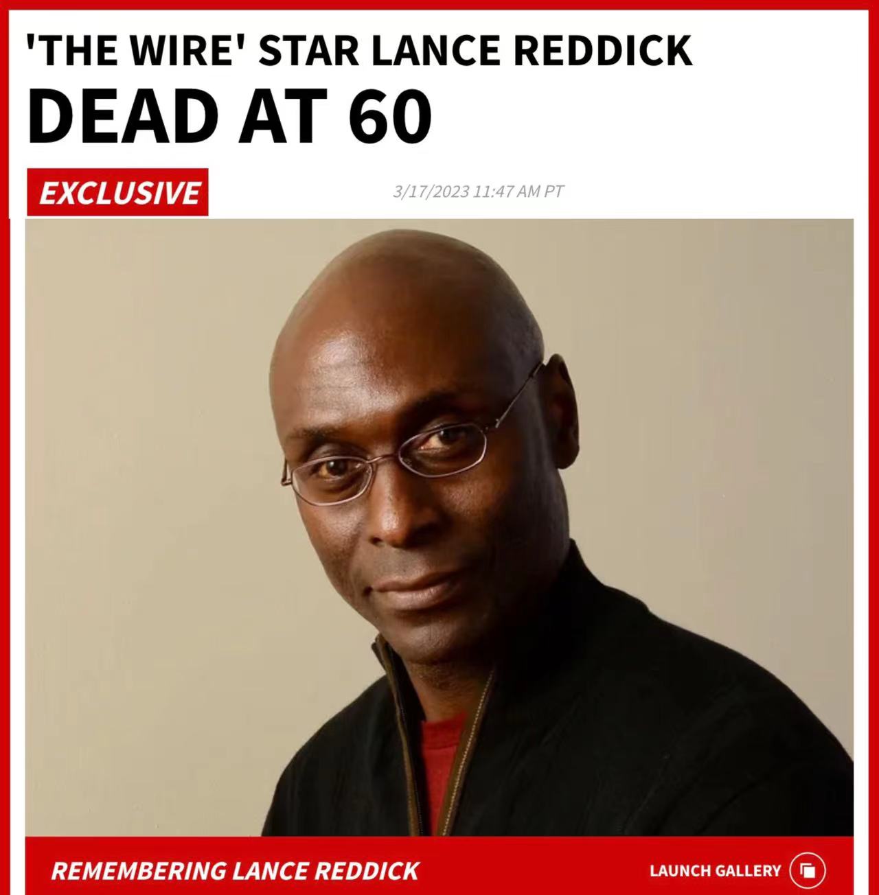 Sudden bad news! American actor Lance Reddick, 'John Wick' star, dies ...