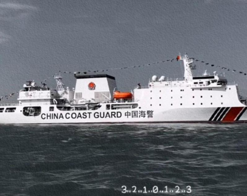 Change tactics, 10,000-ton coast guard ship arrives at Ren'ai Reef, or ...