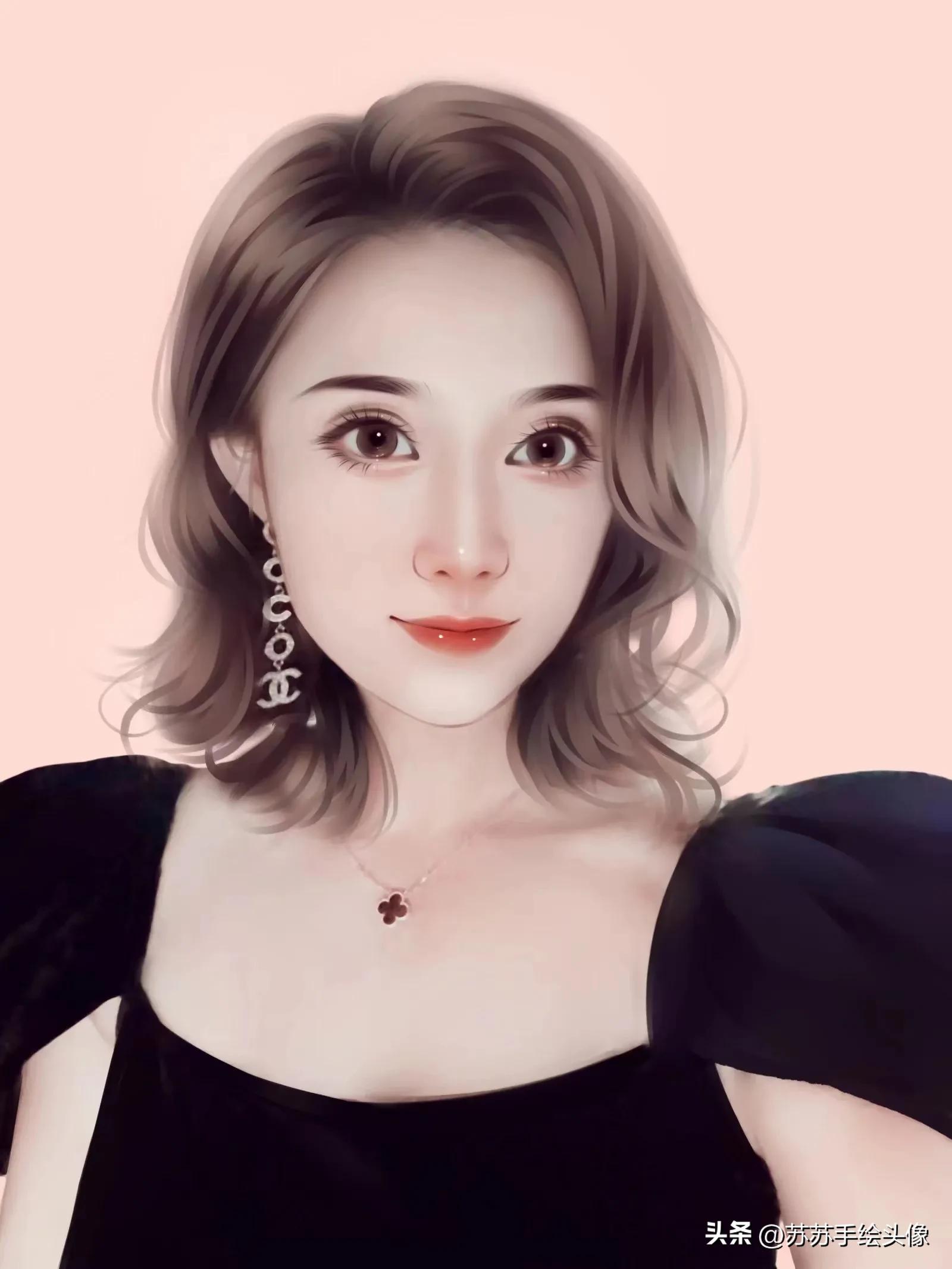 Change your avatar, fresh and beautiful hand-painted avatars for girls ...