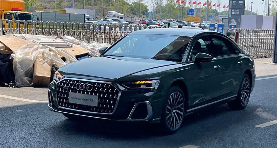The 2023 Audi A8L is a first look, with a new front face, 3.0T V6 power, full of aura - iNEWS