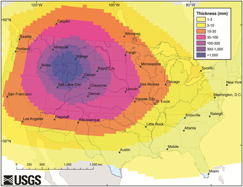 How powerful is the Yellowstone supervolcano eruption? - iNEWS