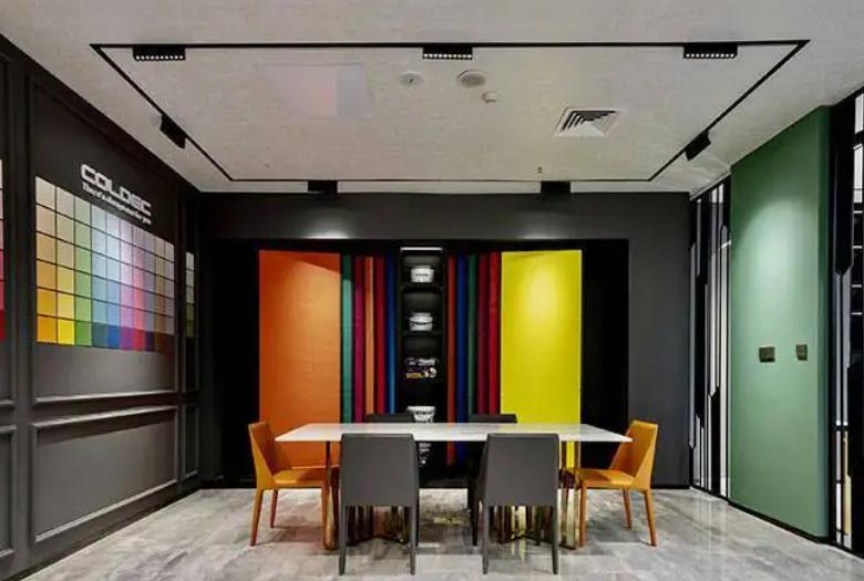 Color matching in showroom design - iNEWS
