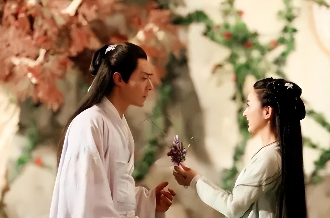 The three leading actresses in "A Thousand Bone of Flowers", Zhao ...