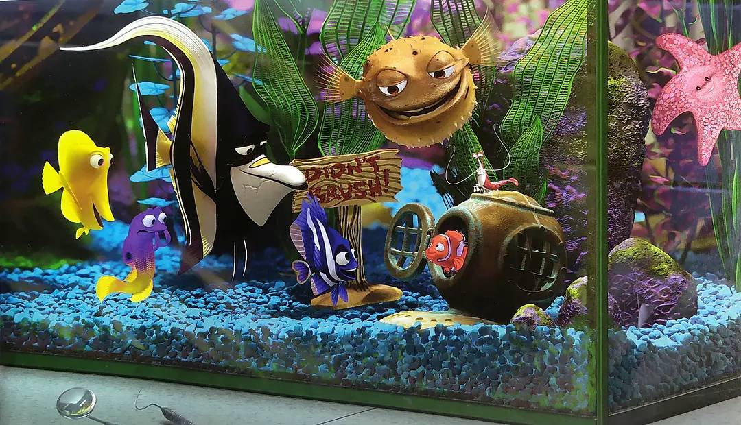 What positive values does "Finding Nemo" convey through the ...