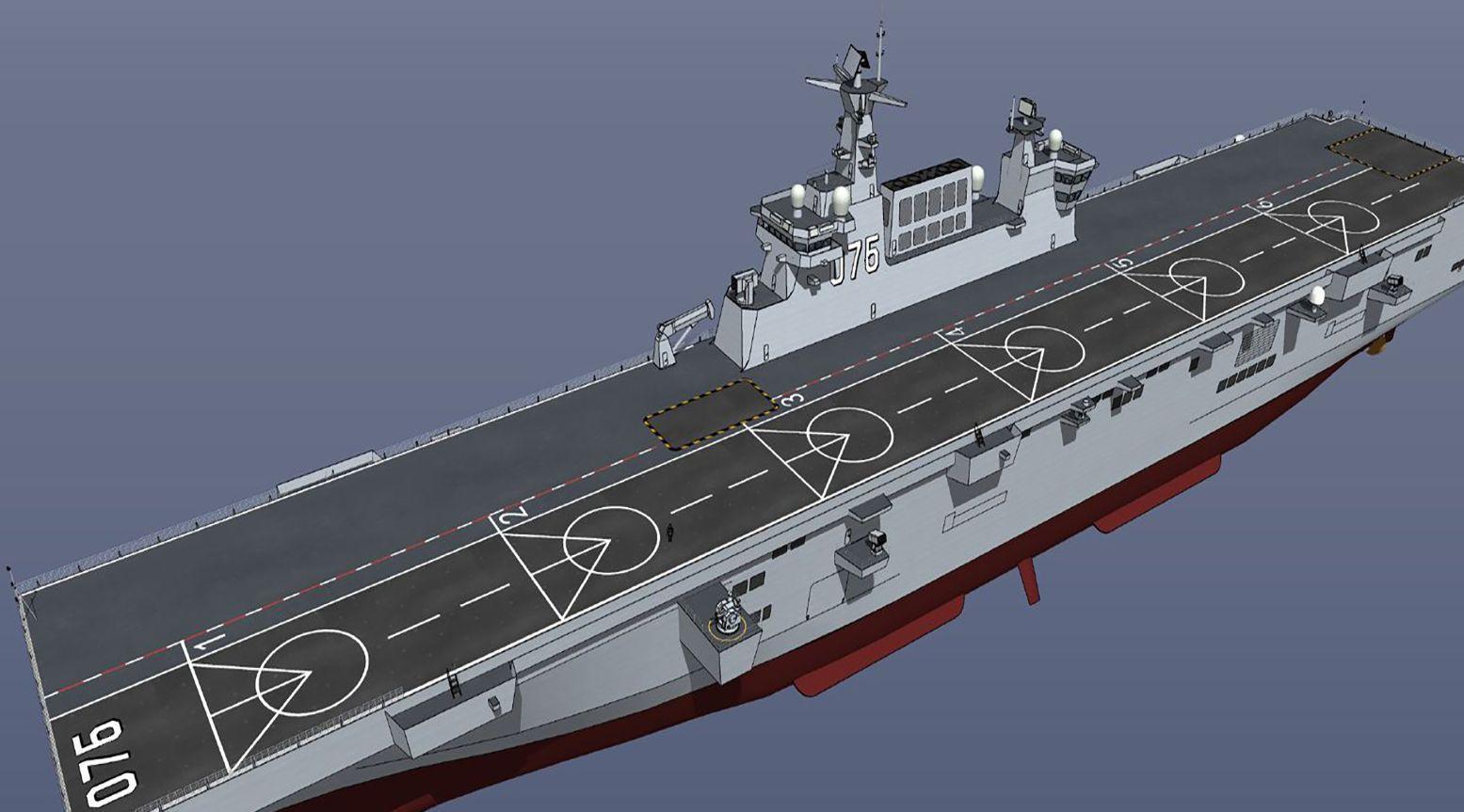 076 is coming? A ship type that has never appeared in the world. In ...