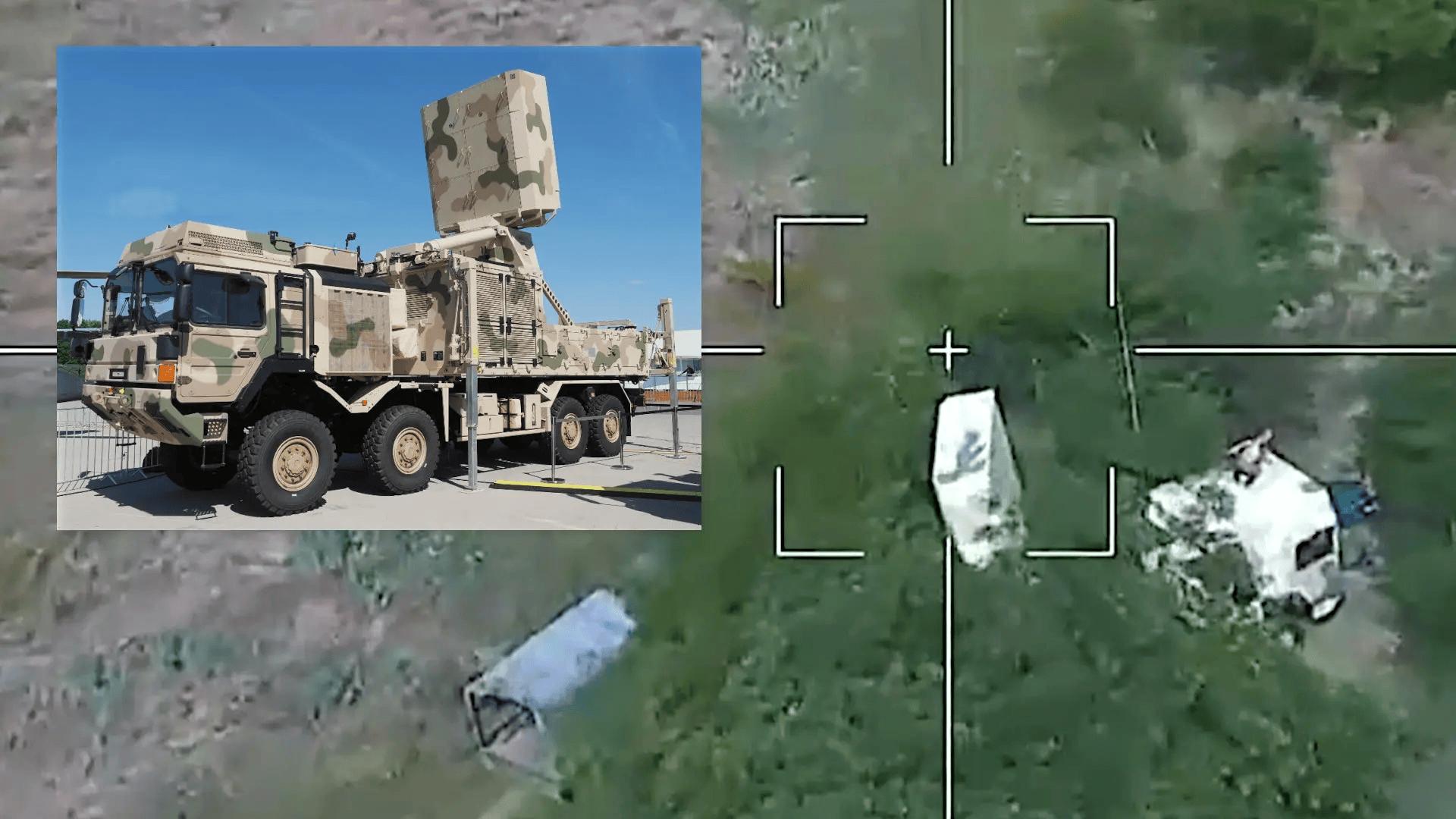 The Russian military used a loitering bomb to destroy the "most ...