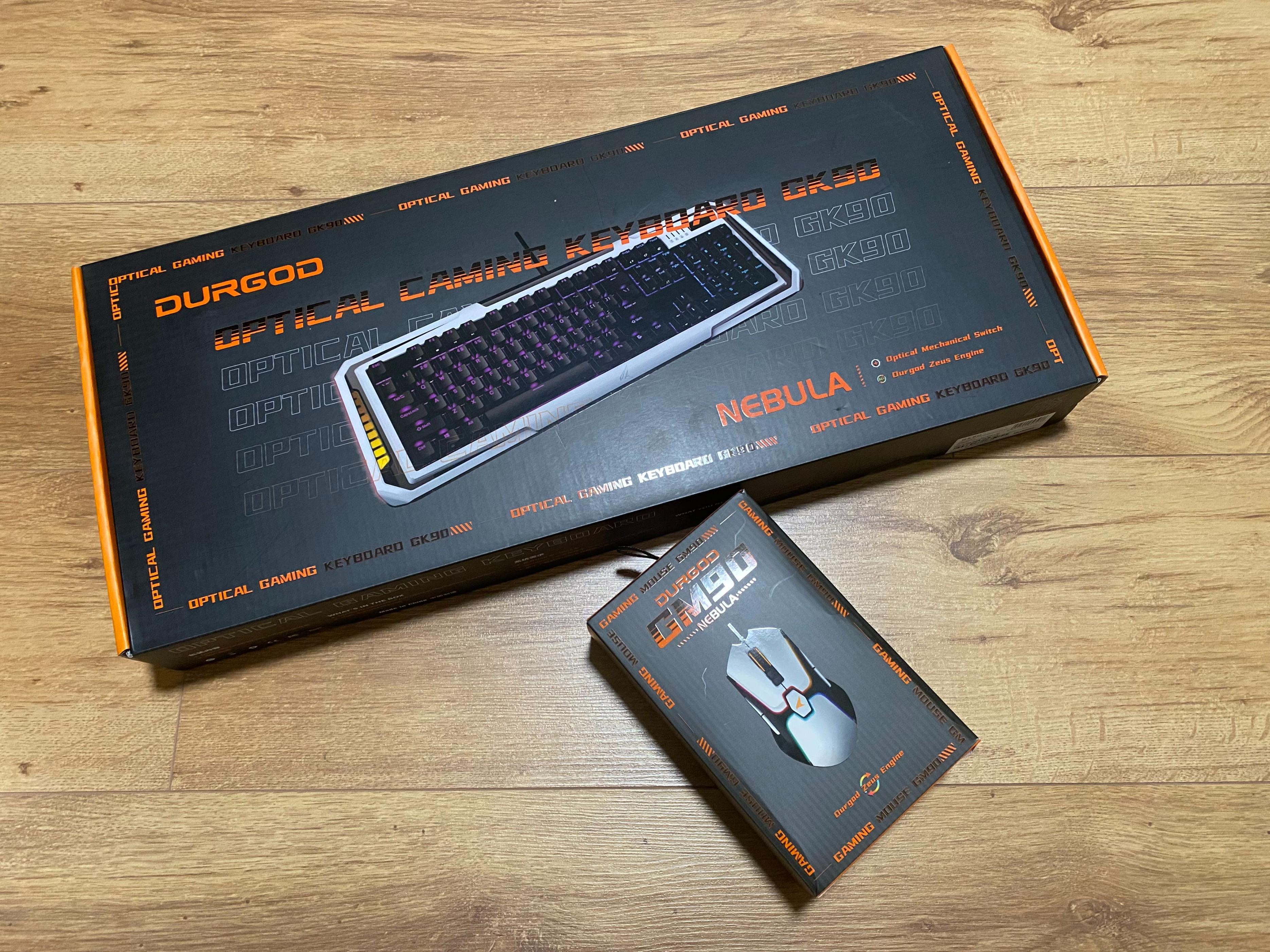 Do you believe in light?DURGOD GK90/GM90 keyboard and mouse set - iNEWS