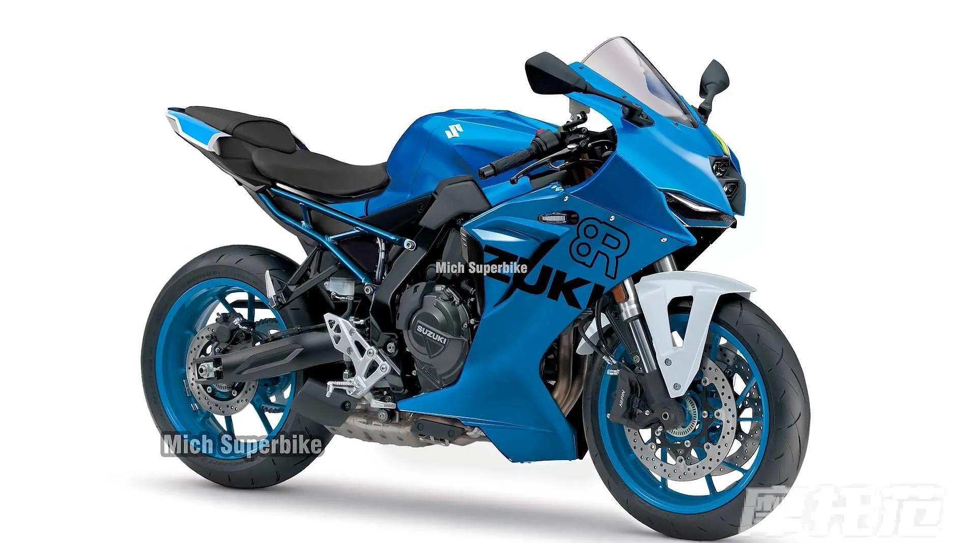 After long-awaited calls, the Suzuki GSX8-R preview image is exposed ...