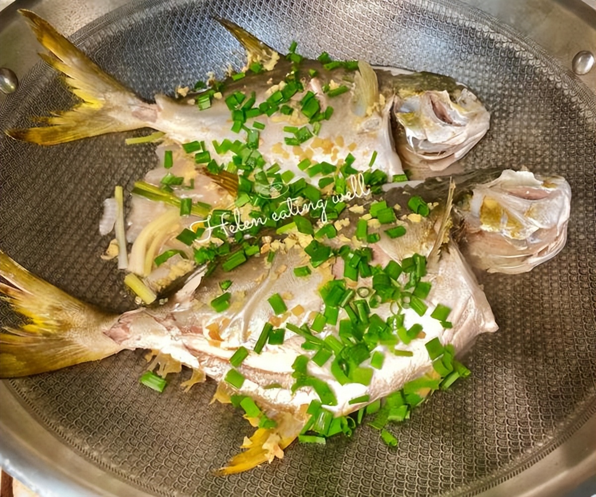 The new way of eating pomfret greatly retains the umami taste of the ...