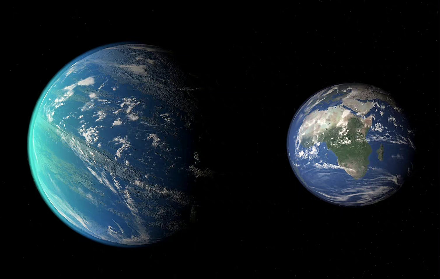 Two new super-Earths discovered!30% larger than Earth, only 105 light ...