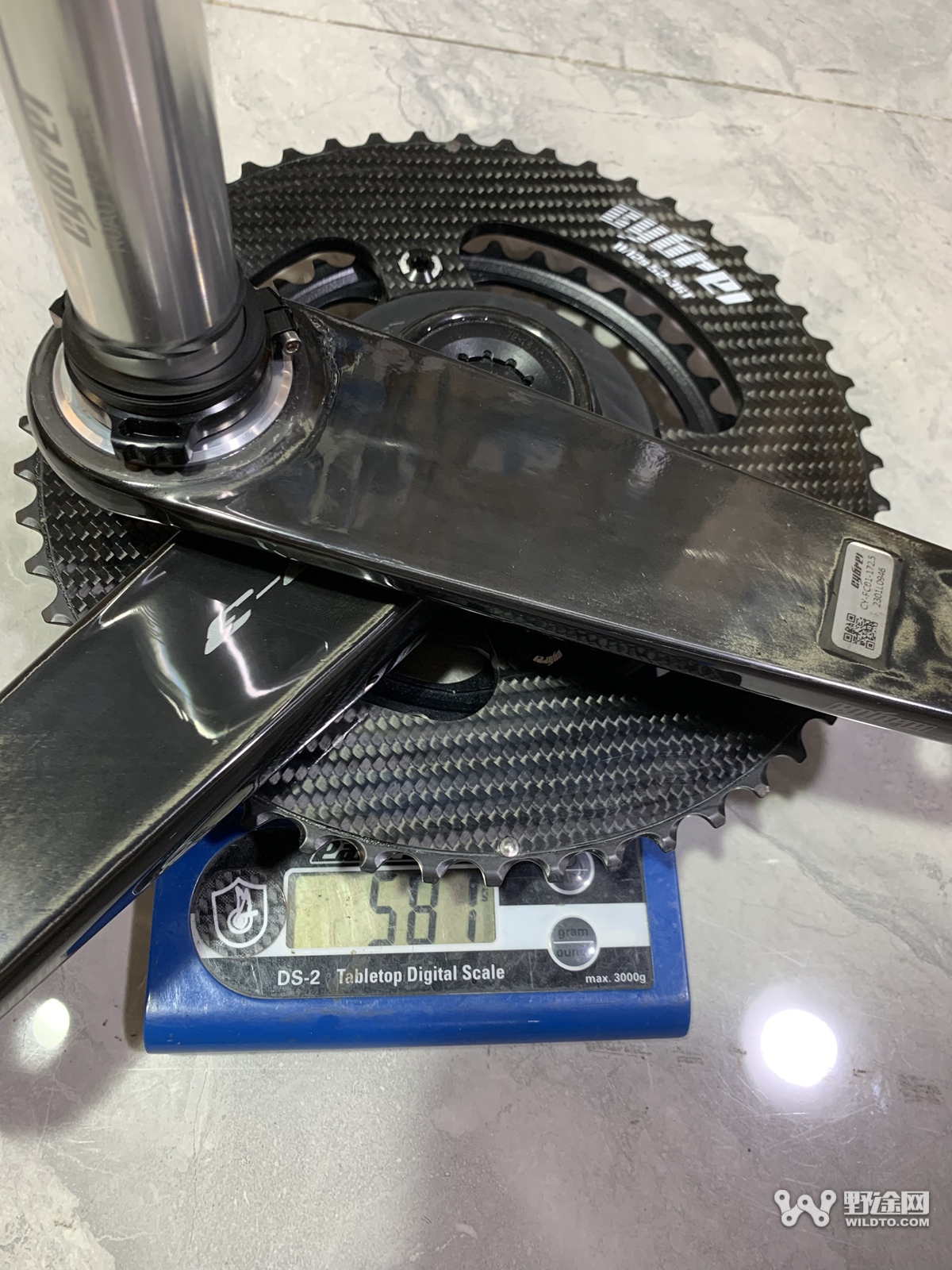 Both lightweight and rigid CYBREI GP-3 carbon fiber crank - iMedia