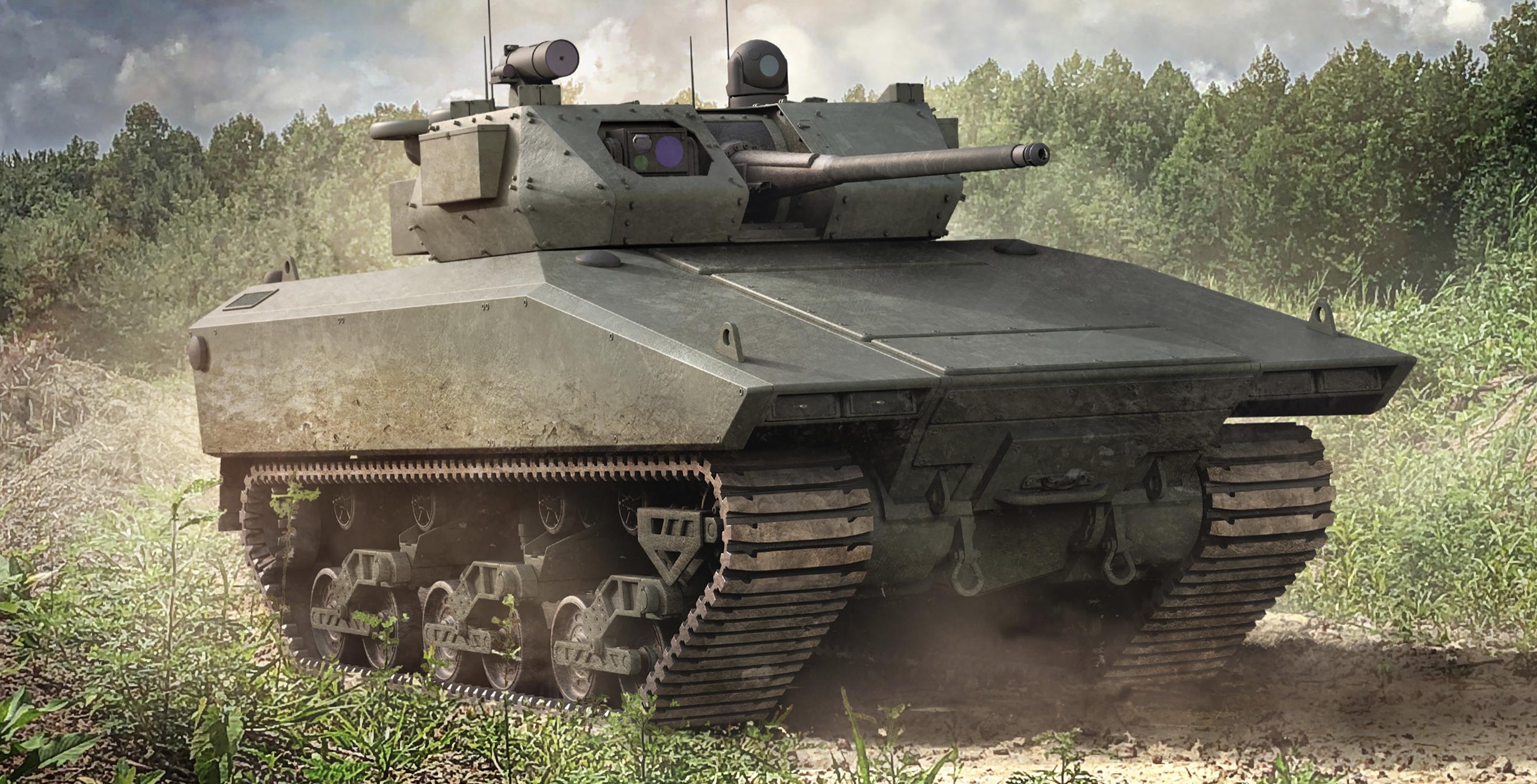 Original infantry fighting vehicle design, powerful firepower, strong ...