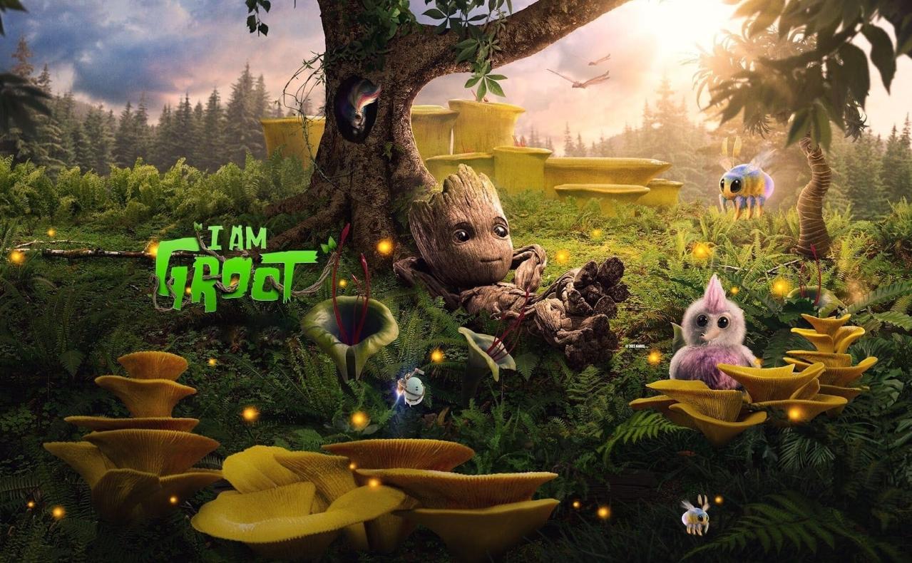 "I Am Groot" Marvel's new drama, children may be a little naive to ...