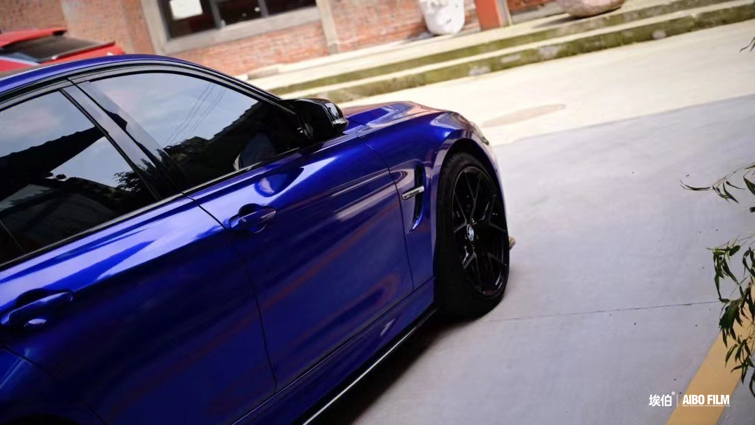 Eber color changing film PET super bright metallic blueberry-BMW, rich ...
