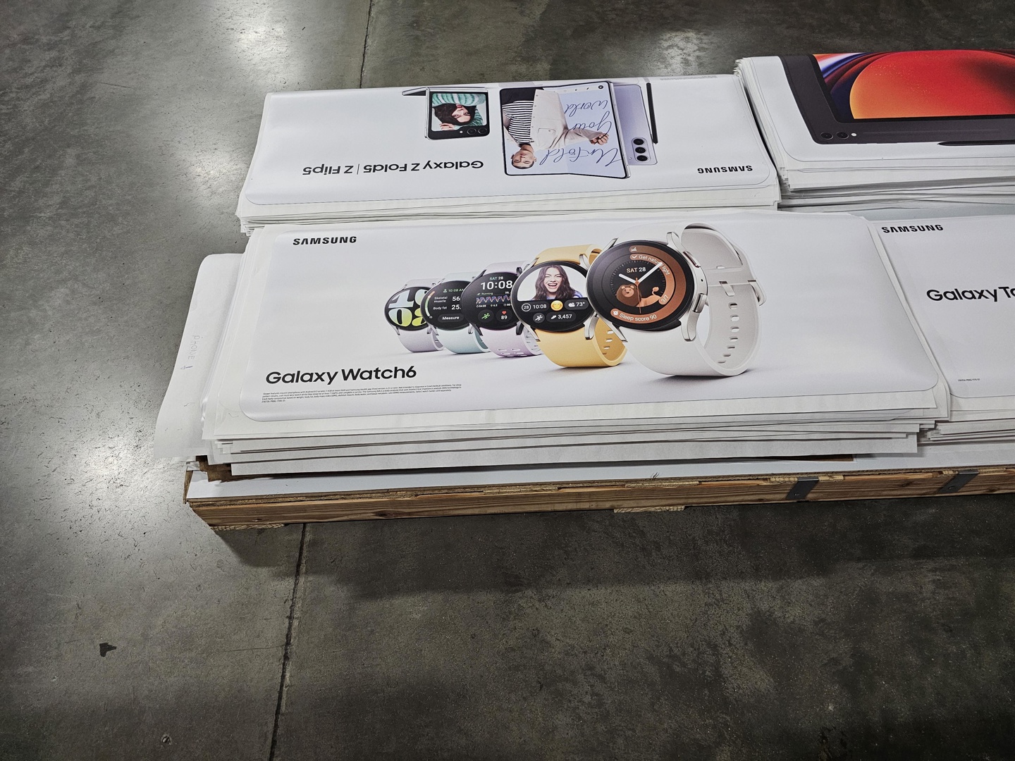 Samsung Galaxy Watch 6 series smart watch promotional banners and ...