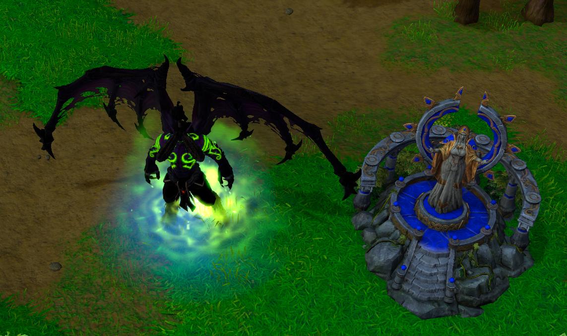 Warcraft 3: How did the demon hunter who can resist, fight, and have ...