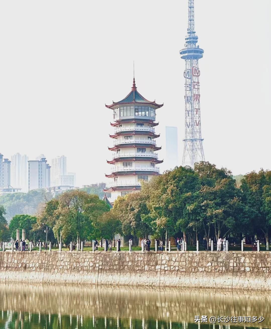 Changsha Martyrs Park, where there are few people and easy to visit, we ...