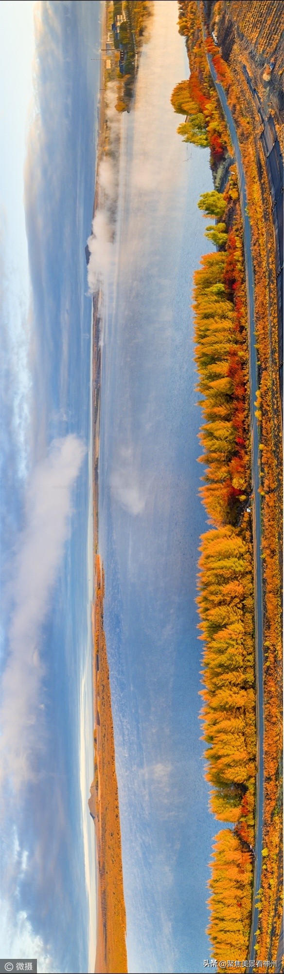 The autumn colors of Lianchi in the lens of photographer Guo Bolin are ...