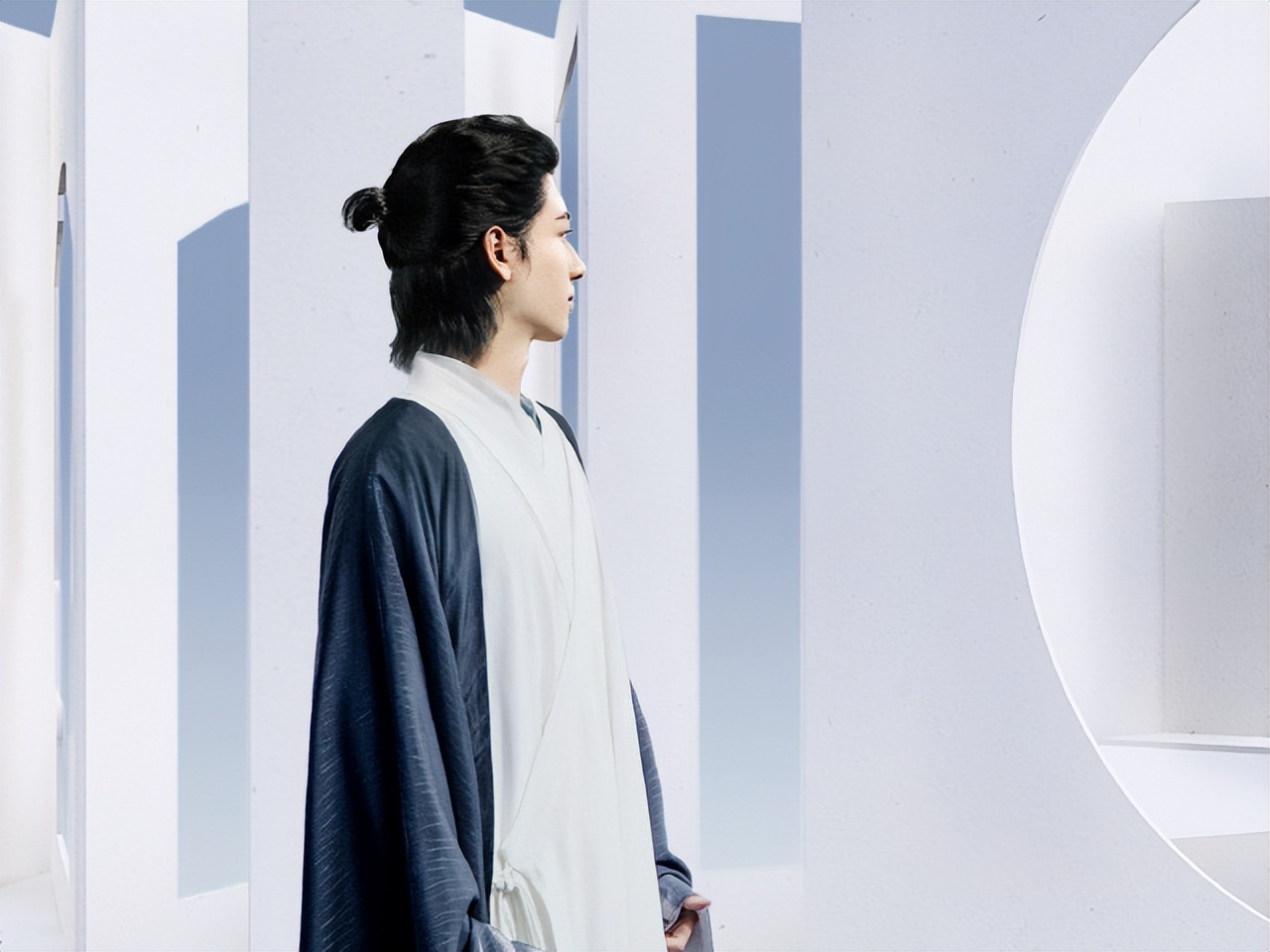 After Liu Yexi, the virtual male artist has reappeared, with 130,000 ...