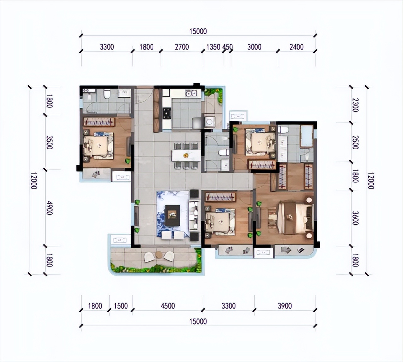 The original 148-square-meter apartment can also make people so excited ...