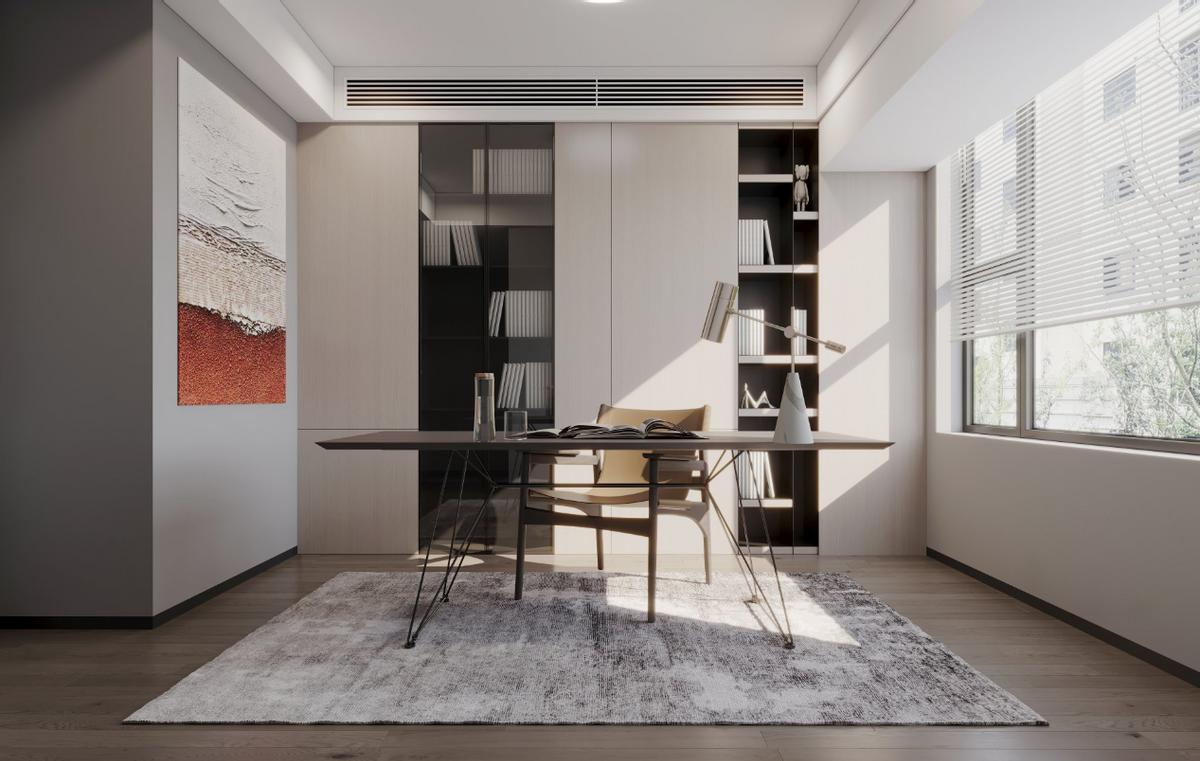 103㎡ modern light luxury style, warm and low-key comfortable space - iNEWS