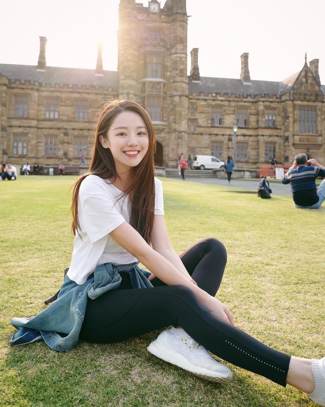 Laughing sweetly, the sweet music talent "An Jiexi" has a fresh ...