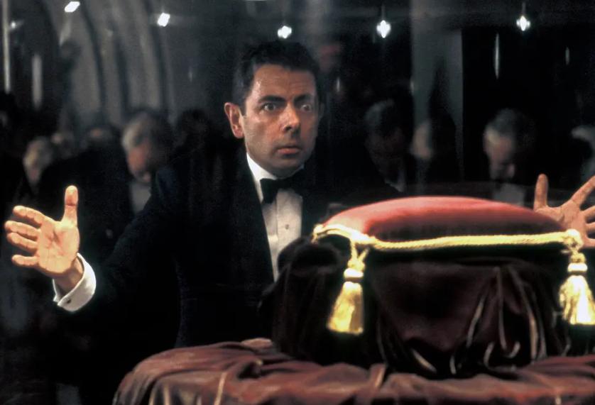 Rowan Atkinson's ingenious acting skills and the funny plot of "Agent ...