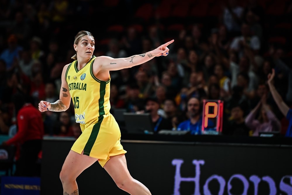 Australia's women's basketball team won the World Cup third place!41 ...